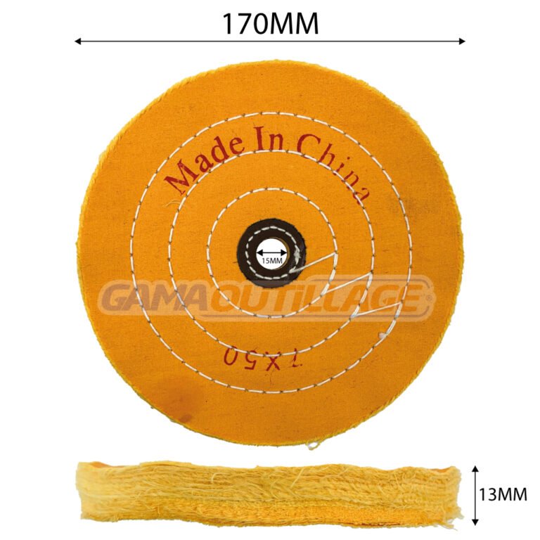 DISQUE POLISSAGE INOX 170*13*15 JAUNE - GAMA OUTILLAGE | Algérie